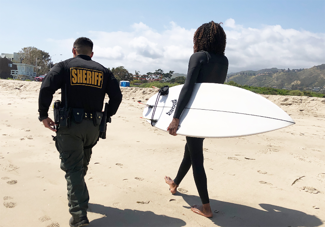 Stiff Consequences During Covid-19 Shutdown: Surfer Cited and ...