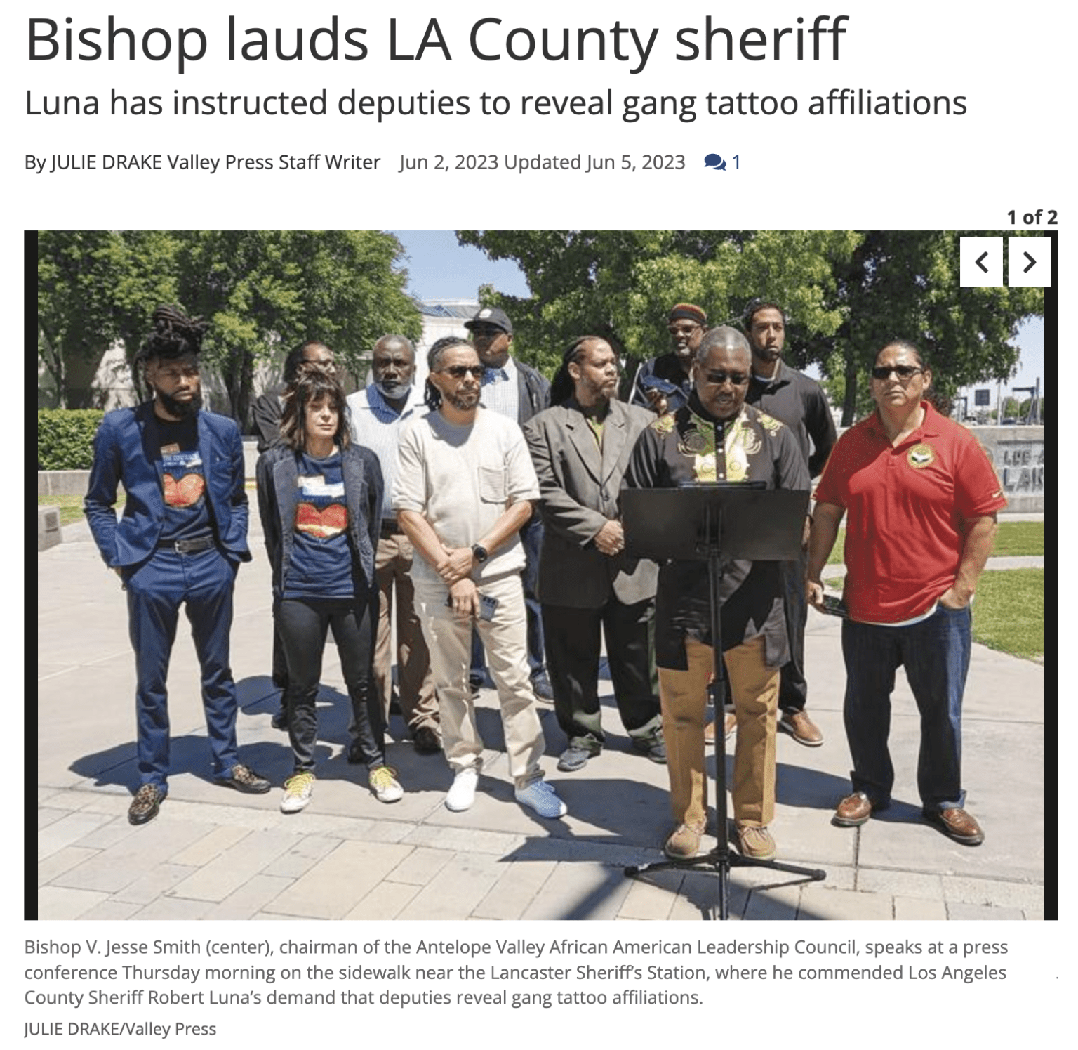 LASD Deputy Convicted of Excessive Force Using Pepper Spray - Federal ...